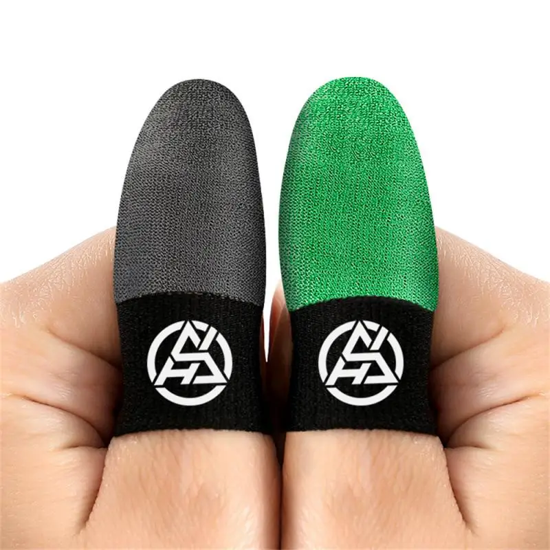 Double-Finger-Cot-Double-Fight-Knitting-Ice-Silk-Silver-Finger-Cots ...