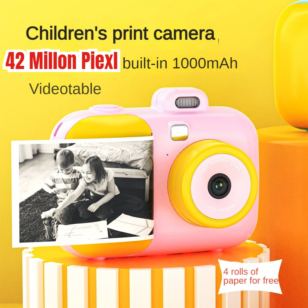 Intelligent Digital Children's Polaroid Cameras Mini High-definition ...