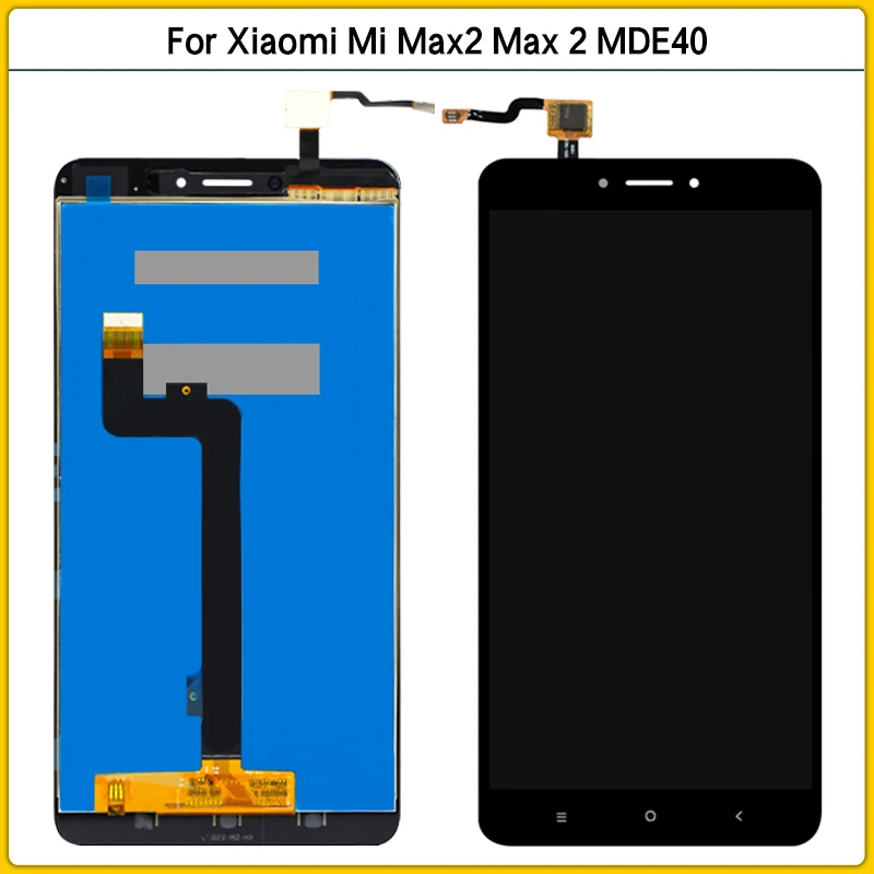 6.44 "XiaoMi Mi Max 2 MDE40 LCD 디스플레이 터치 스크린 패널 센서 디지타이저 어셈블리, Xiaomi ...