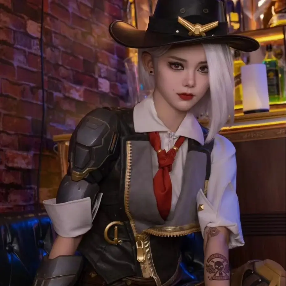 Game OW Ashe Cosplay Armor Equipment Elizabeth Caledonia Cosplay Ashe ...
