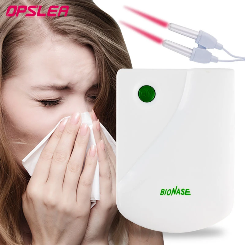 Nose Rhinitis Sinusitis Sneeze Cure Hay Fever Low Frequency Pulse 650nm ...