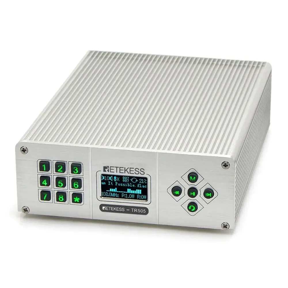 25W Wireless Mini Radio Stereo Station FM audio Transmitter Lossless ...