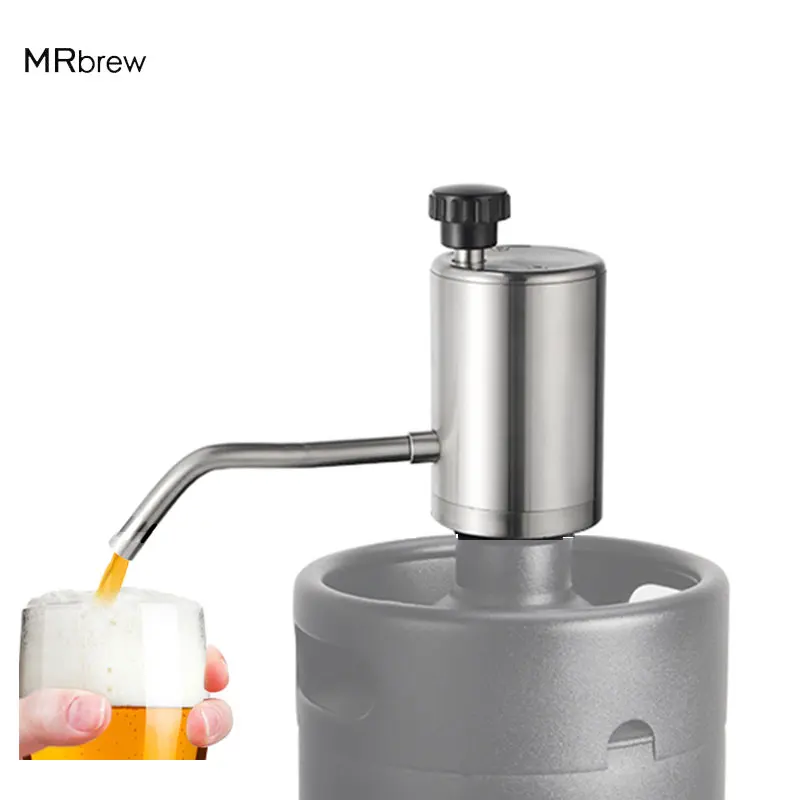 Electric-Beer-Keg-Spear-Auto-Beer-Dispenser-Tap-For-2L-3-6L-4L-5L-Mini ...