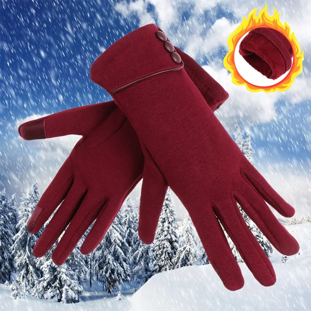 Women-Winter-Warm-Gloves-Touch-Screen-Fleece-Lined-Thermal-Mittens ...