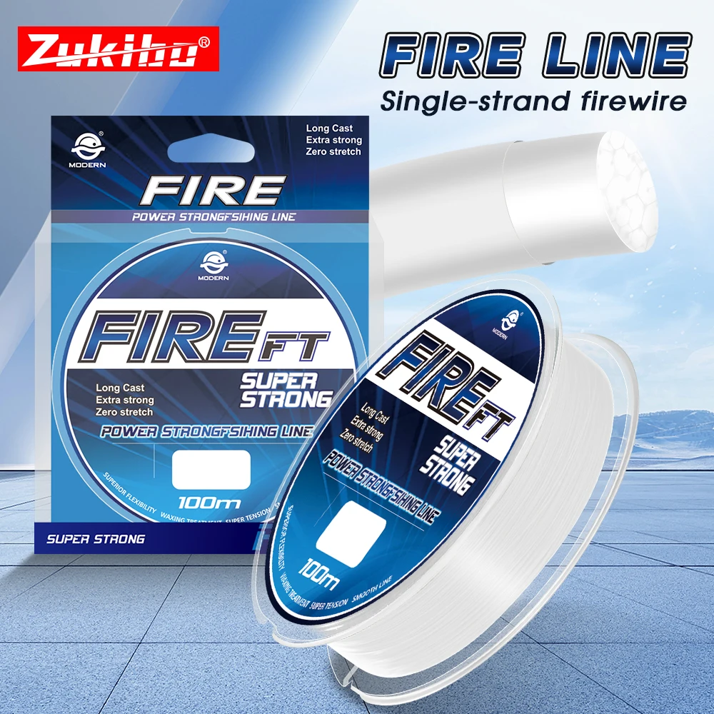 ZUKIBO-Fire-Line-Micro-Fused-Braid-Line-PE-Super-Strong-Stringing-Material-Thinner-Smooth-for ...