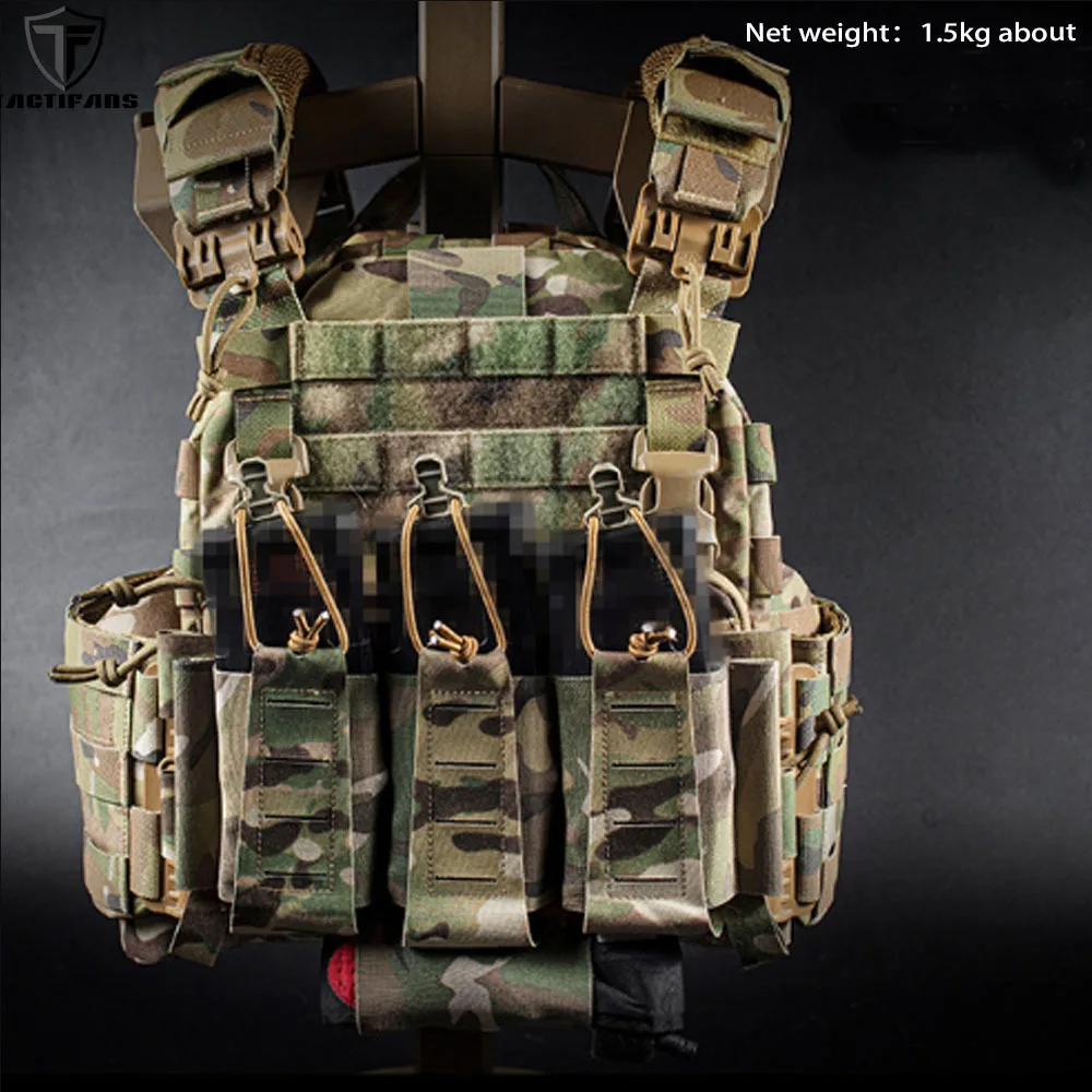 Tactical ARC Carrier V2 Vest Quick Release Buckle Elastic 556 Placard ...