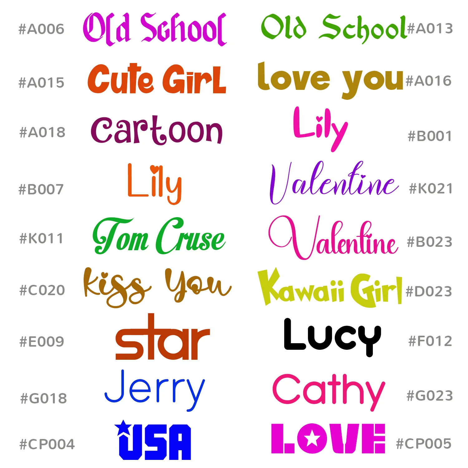 Personalised-Name-Die-Cut-Vinyl-Bumper-Sticker-Word-Text-Car-Window ...