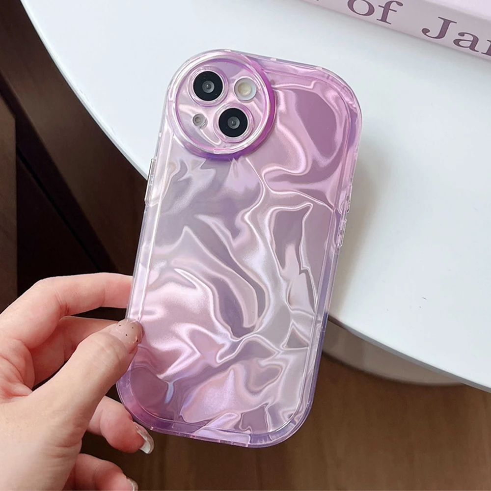 Aurora-Water-Ripple-Pleated-Soap-Phone-Case-For-iPhone-13-14-15-Pro-Max ...
