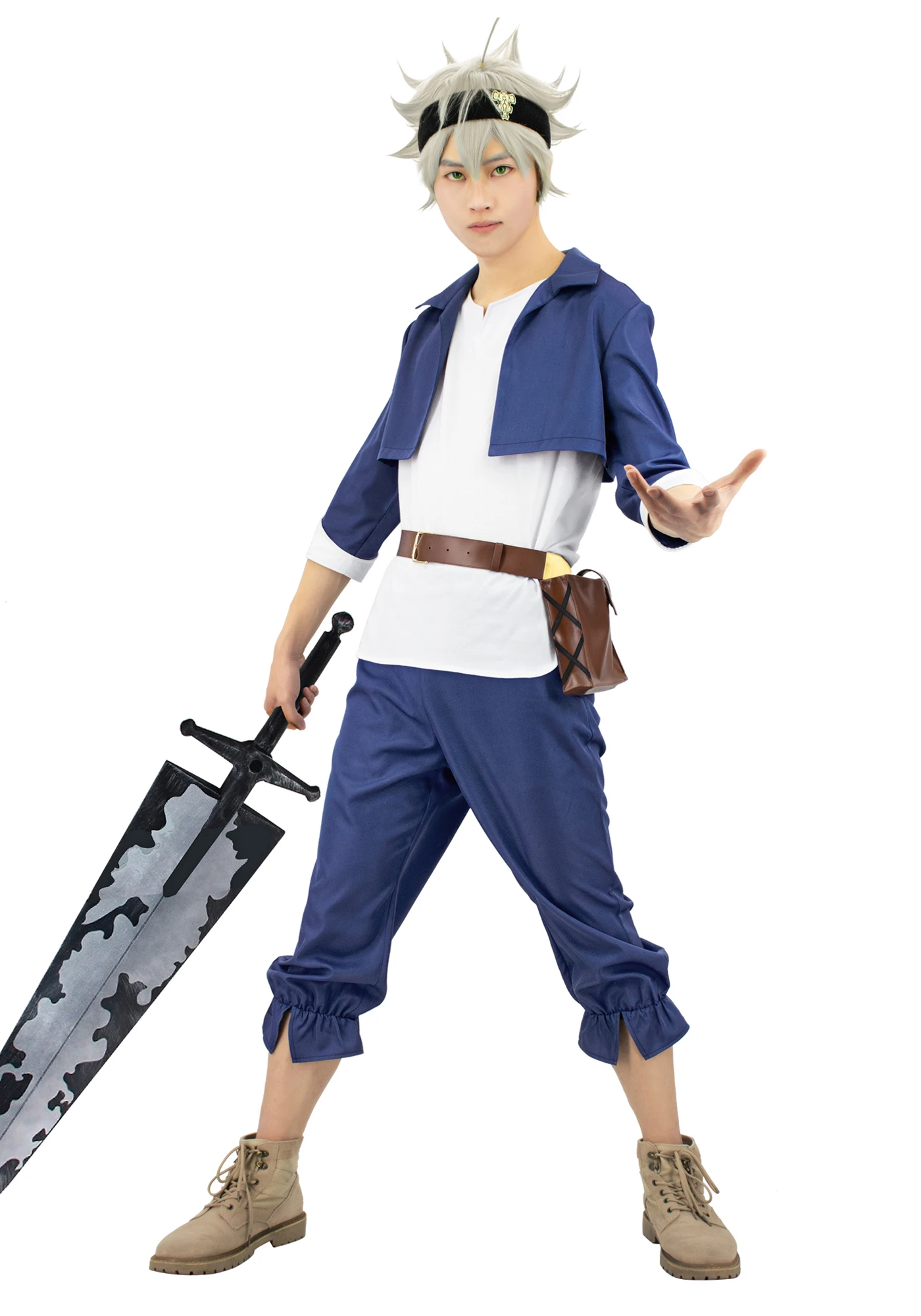 Black Clover Asta Cosplay Accessory Sword Cospaly Costume Weapon Prop ...