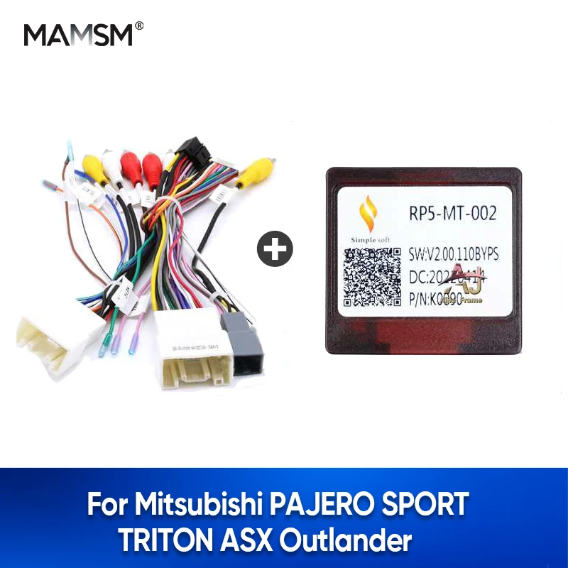 MAMSM-Car-Radio-Canbus-Box-For-Mitsubishi-PAJERO-SPORT-TRITON-ASX ...