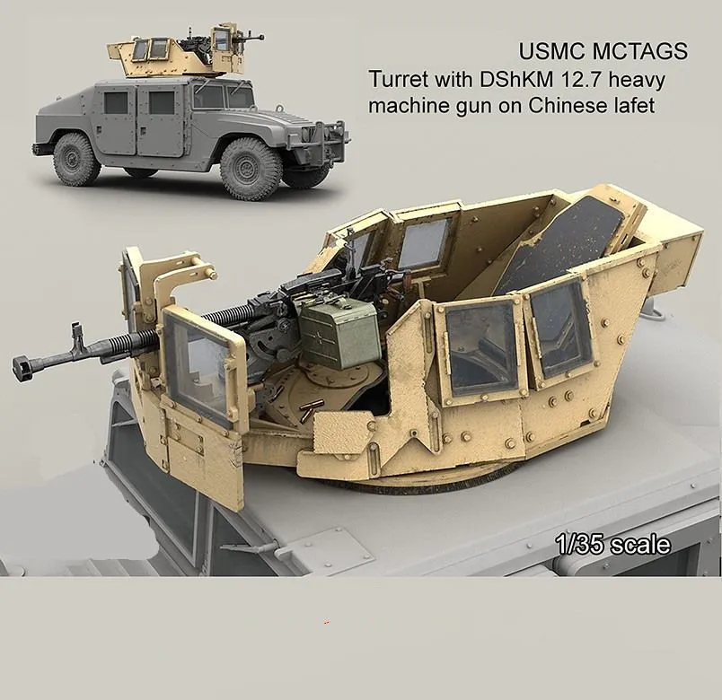 M301# 1/35 Resin Model, USMC MCTAGS , Vehicles are not included ...
