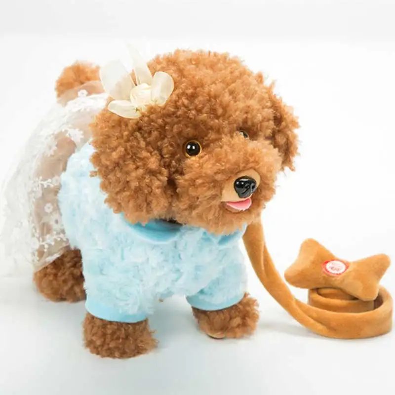 Robot Dog Sound Control Interactive Dog Electronic Pets Plush Puppy ...