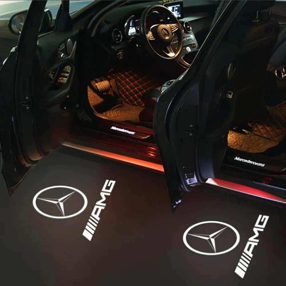 2Pcs-Led-Car-Door-Welcome-Light-Logo-Projector-For-Mercedes-Benz-W212 ...