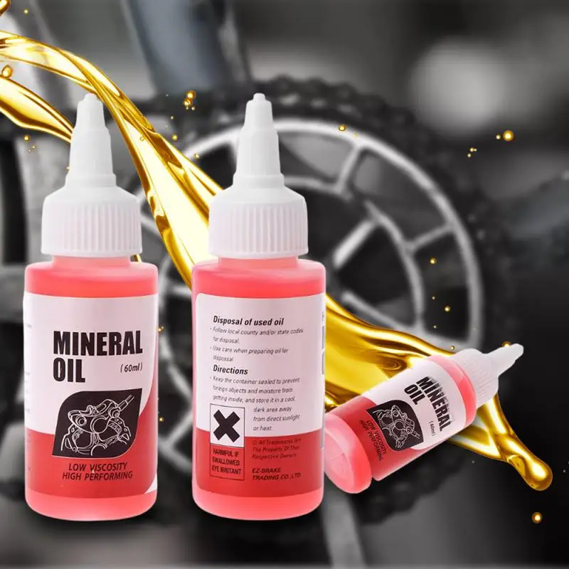 New-Bicycle-Brake-Mineral-Oil-System-60ml-Fluid-Cycling-Mountain-Bikes ...
