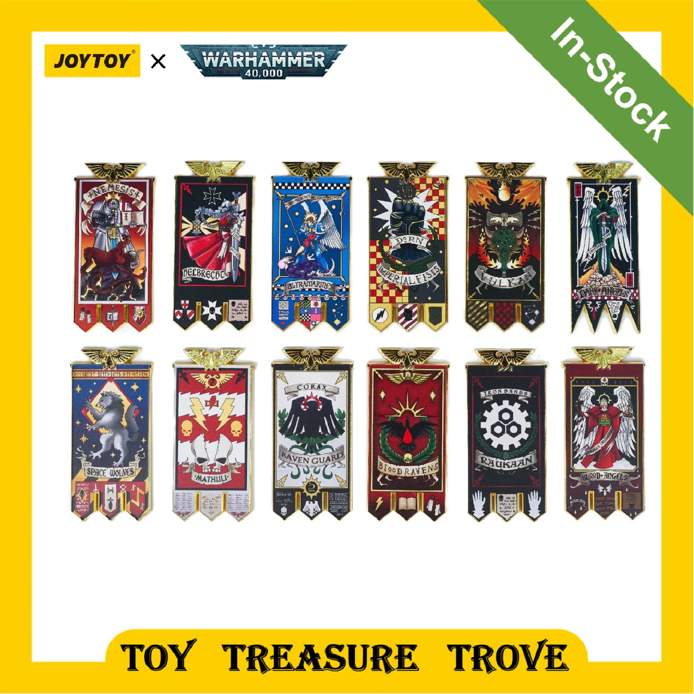 Warhammer-Refrigerator-Magnet-Imperial-Fists-Dark-Angels-Grey-Knights ...