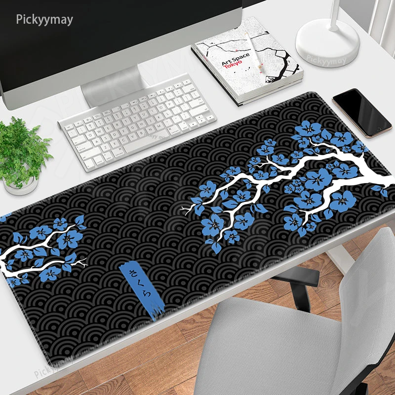 Big-Mouse-Pads-Blue-Office-Table-Mats-Computer-Mousepad-Company-Desk ...