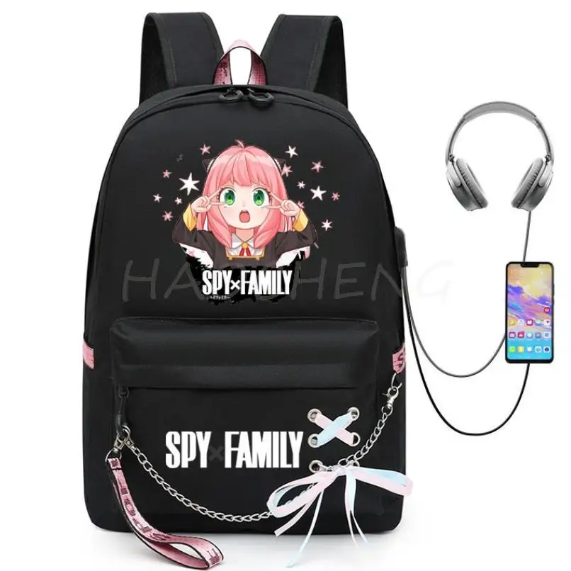 Spy-x-Family-Anya-Forger-Anime-Backpack-For-Women-Kawaii-Design-Student ...
