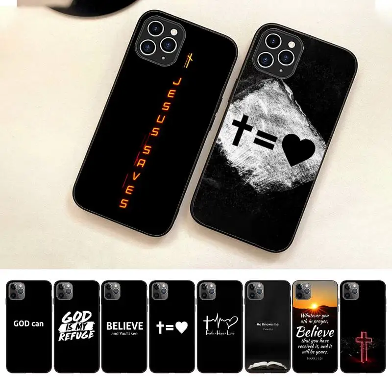 Verse-Of-The-Christian-Bible-Jesus-Phone-Case-For-Iphone-7-8-Plus-X-Xr ...