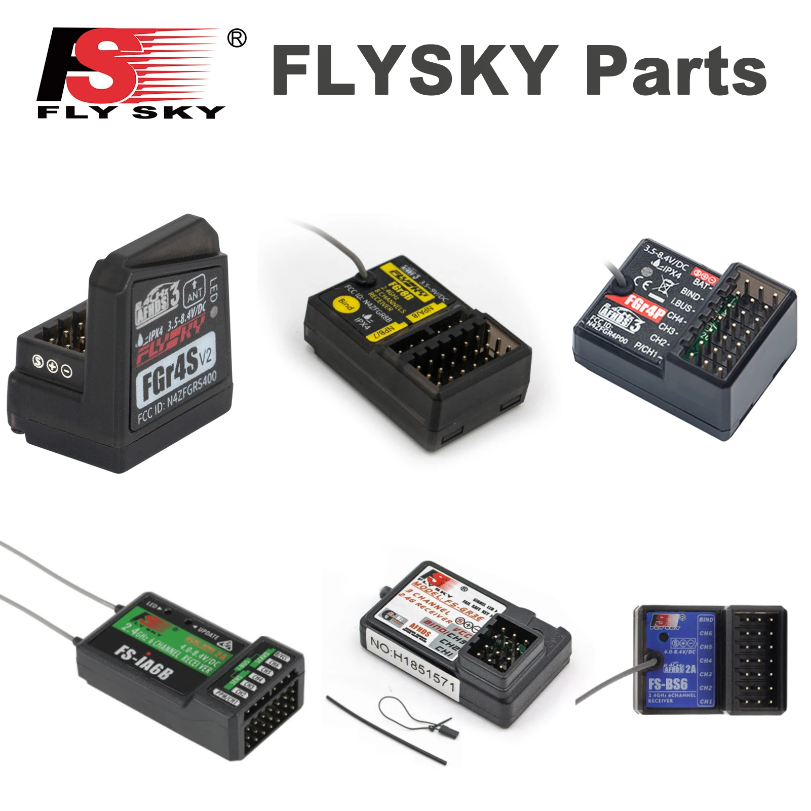 Flysky-FGR4S-V2-Receiver-AFHDS-3-Built-in-Single-Antenna-Bidirectional ...