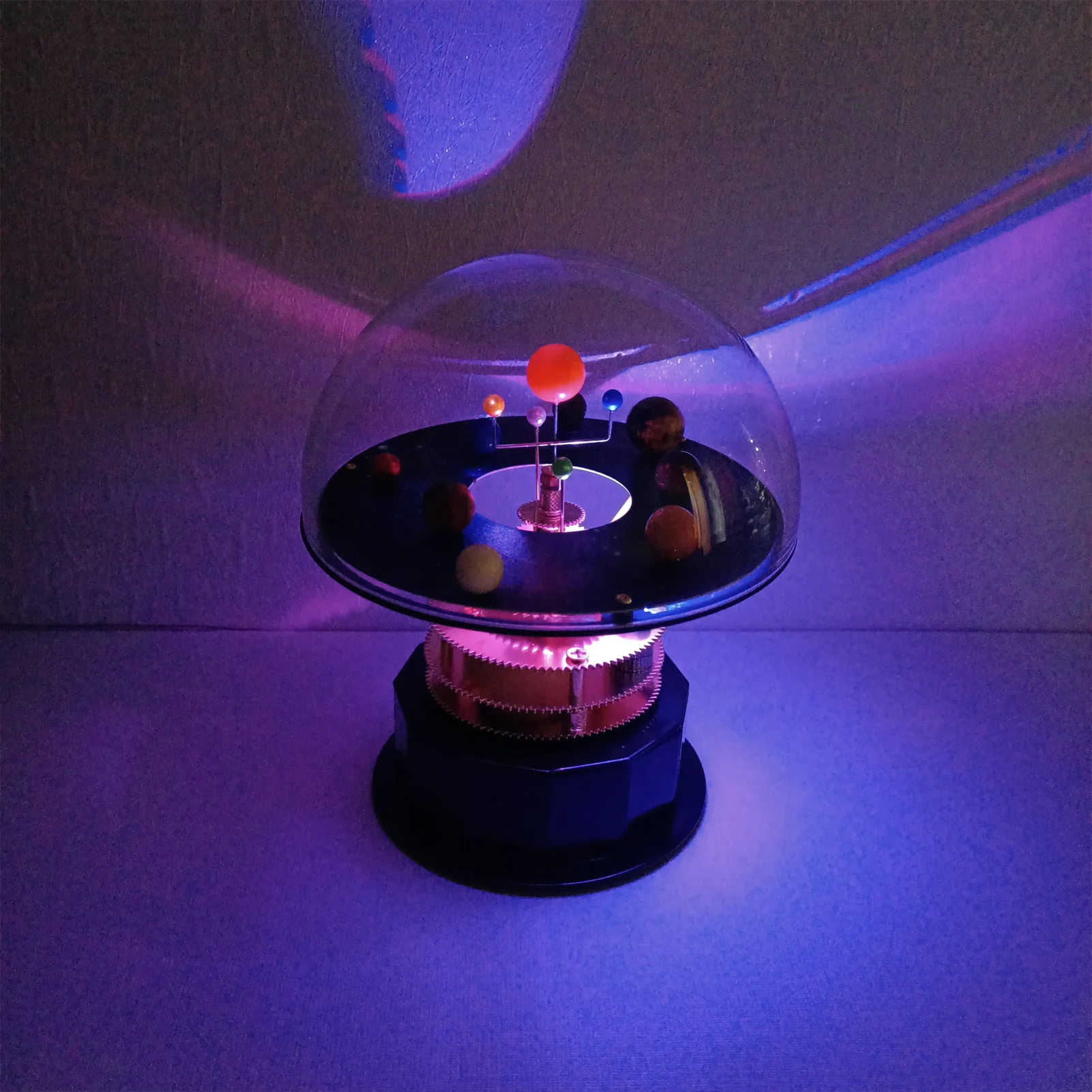 Solar System Model In Motion