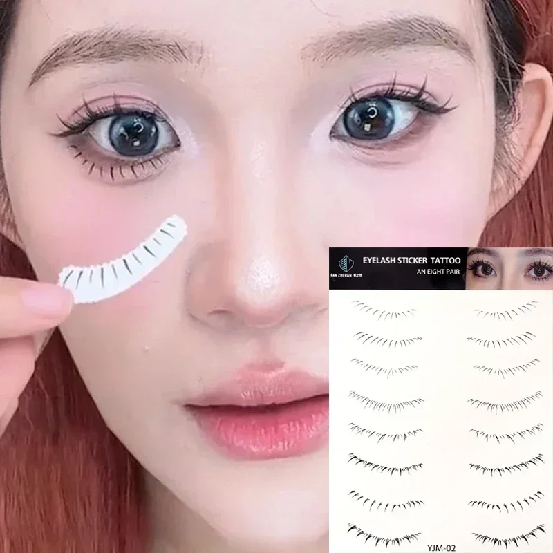 Lower-Eyelash-Tattoo-Long-Lasting-Waterproof-And-Sweatproof-Simulation ...