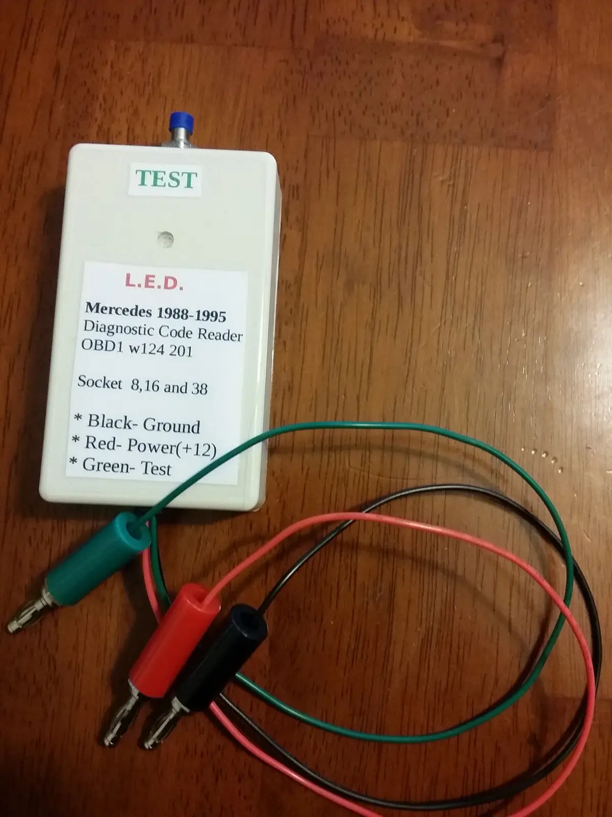 Diagnostic-Code-Reader-Tool-OBD1-for-Mercedes-W124-W126-W140-R129-E320 ...