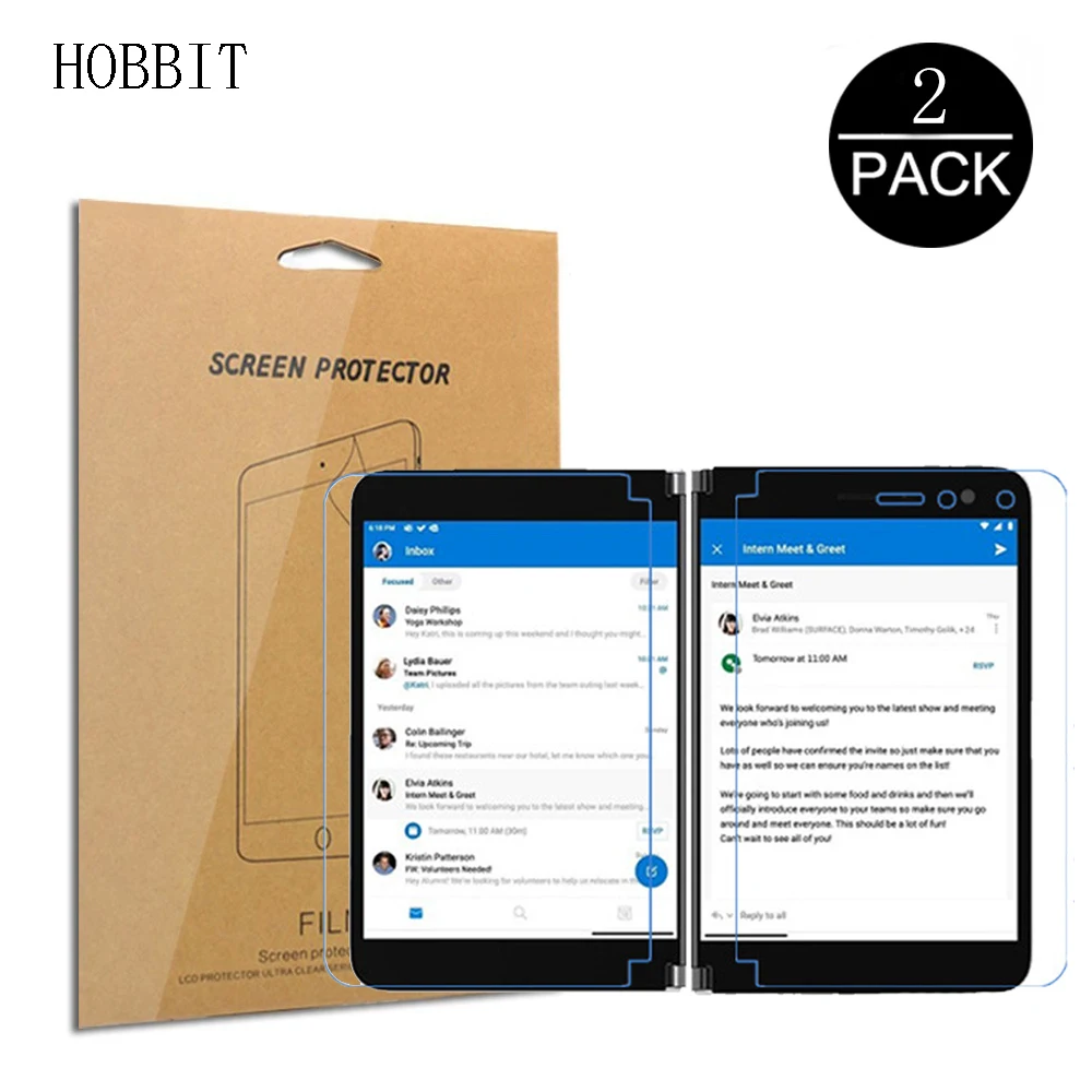 2PCS-Explosion-proof-Tablet-Movie-For-Surface-Duo-Duo2-2-Screen ...