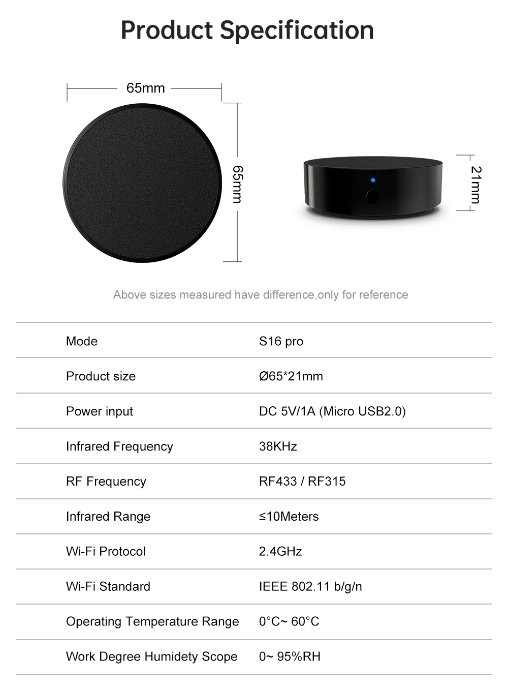 Avatto Tuya Smart Wifi Rf Ir Remote Smart Home For Air Conditioner Tv