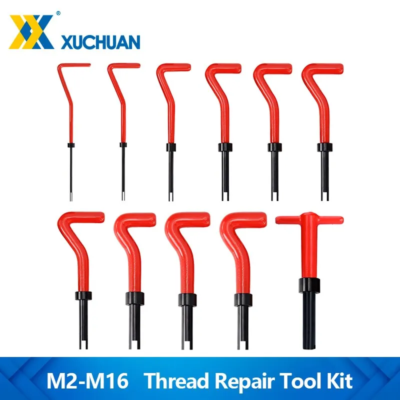 Repair Damaged Threads Screw | Thread Repair Tool Kit | Damaged Repair ...