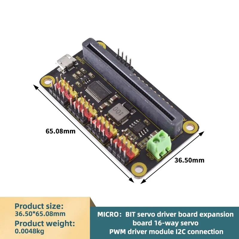 Micro-Bit-Servo-Drive-Board-Expansion-Board-16-Channel-Servo-PWM-Drive ...
