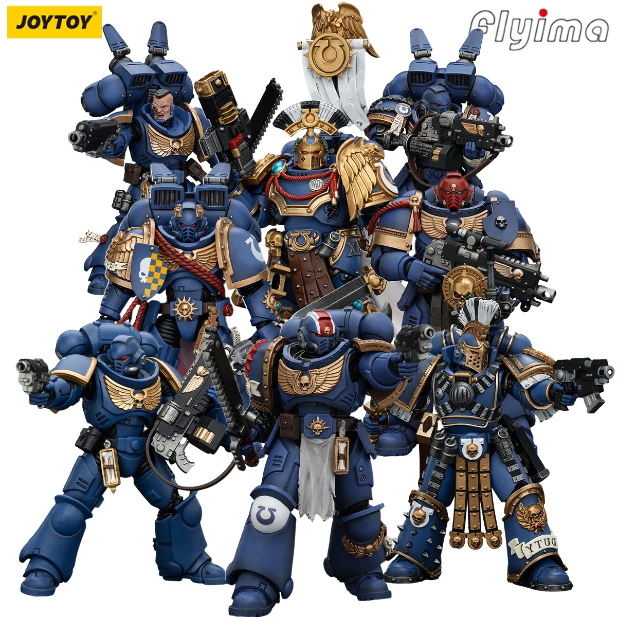 [IN-STOCK]JOYTOY Warhammer 40K 1/18 Action Figures Ultramarines ...