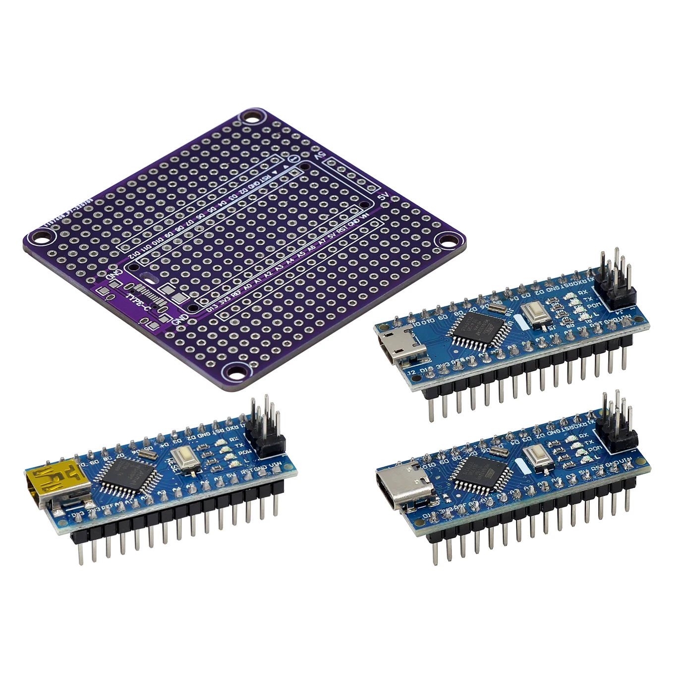 Placa-de-microcontrolador-para-arduino-MINI-USB-para-Nano-V3-0 ...