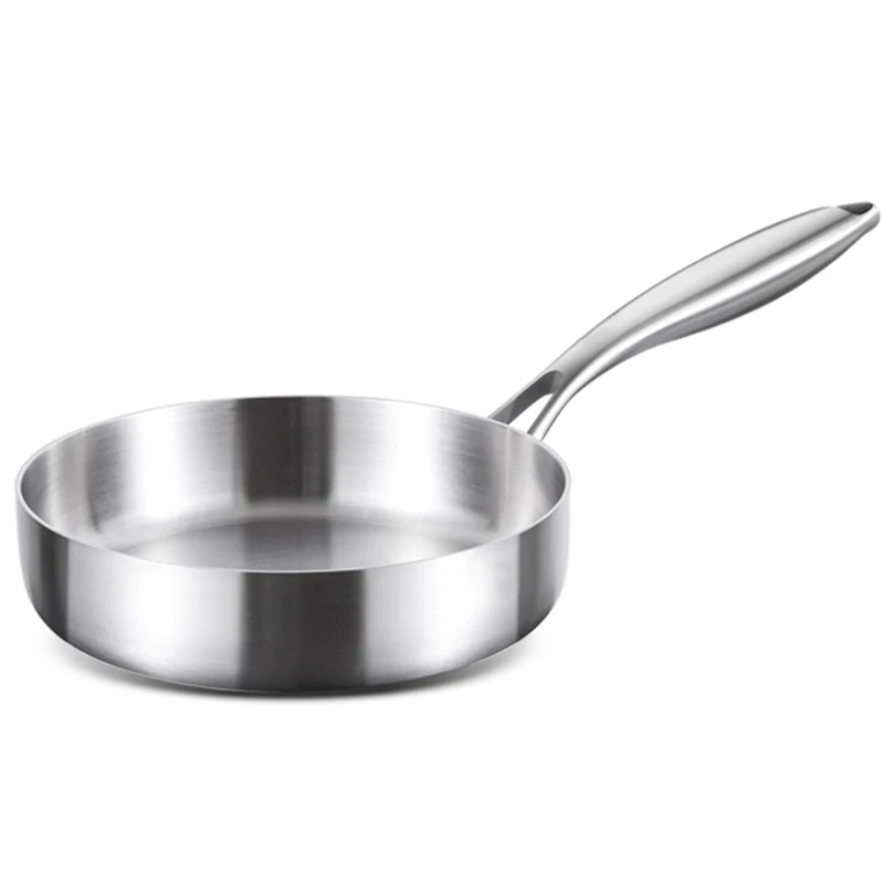 316-Stainless-Steel-Fry-Pan-Mini-Stir-fry-Pans-For-1-2-Person-16-18cm ...