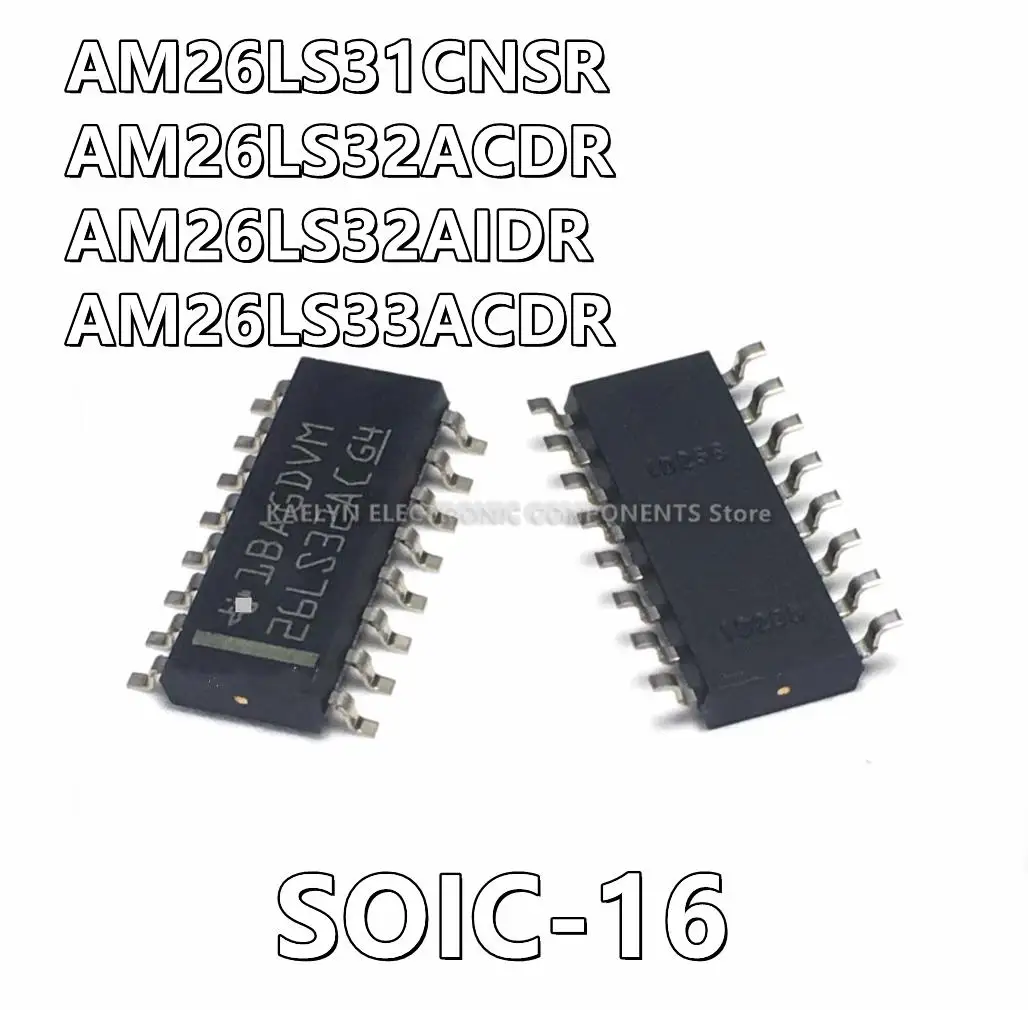 Lote-de-10-unidades-de-AM26LS31CNSR-AM26LS31-AM26LS32ACDR-AM26LS32AIDR ...