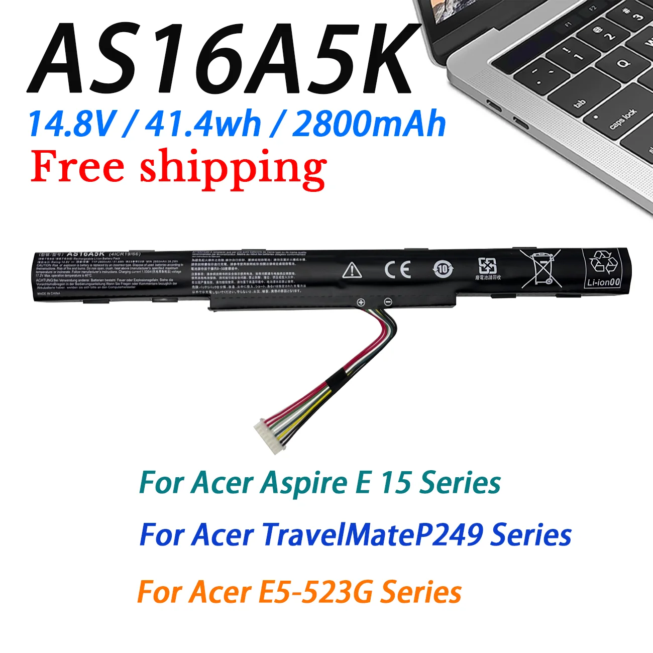 AS16A5K-AS16A8K-Laptop-Battery-for-Acer-Aspire-E5-475G-523G-774G-575G ...