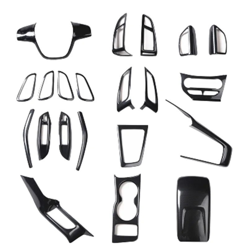 For-Ford-Focus-2012-2013-2014-Accessories-Carbon-Fiber-Abs-CarCenter ...