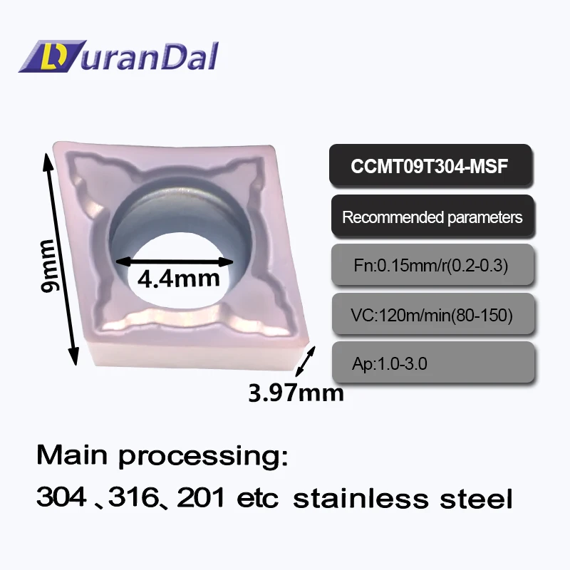 CCMT09T304-MSF-LP8015-High-Efficient-Carbide-Inserts-for-Stainless ...