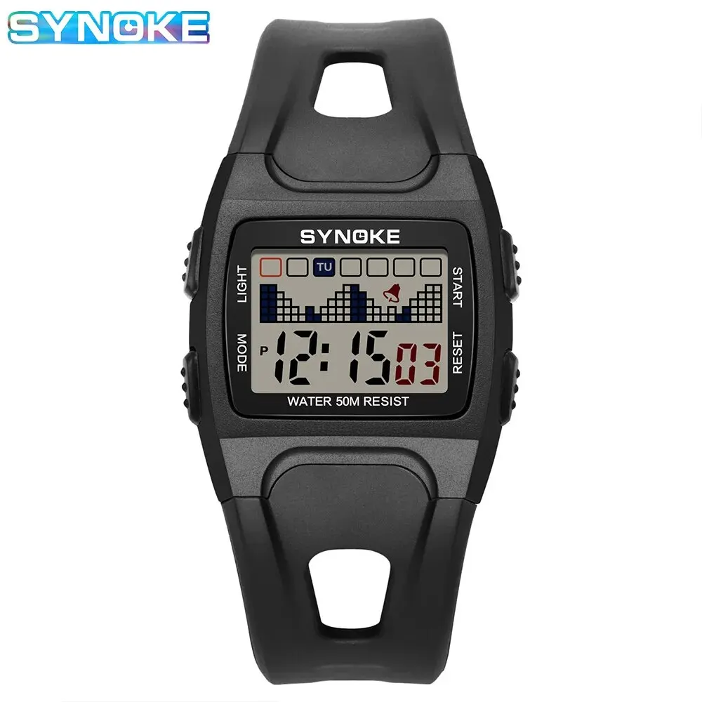 SYNOKE-Student-Electronic-Watch-Outdoor-Sports-Boy-Luminous-Waterproof ...