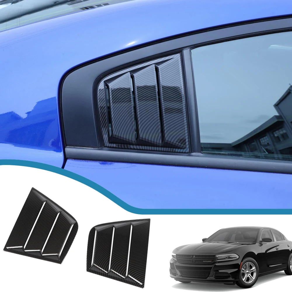 Car-Rear-Window-Louvers-Decoration-for-Dodge-Charger-2015-2023-Shutter ...
