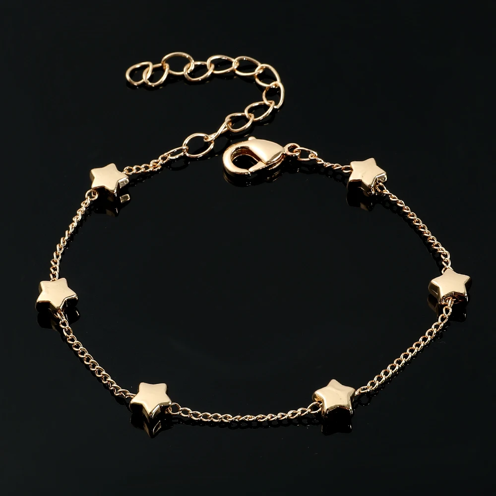 Beautiful Gold Bracelets For Girls In Hands