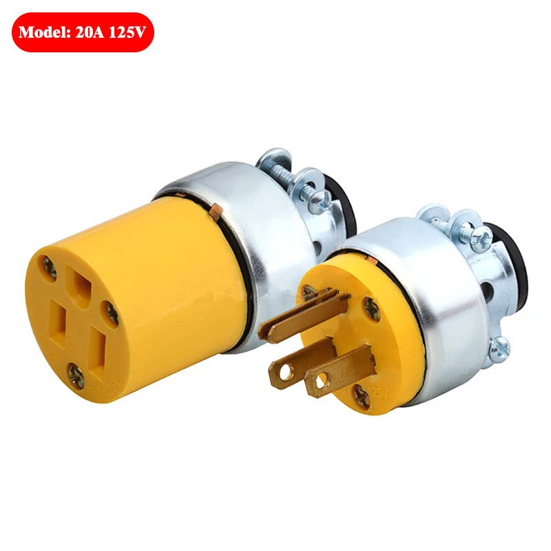 America Nema L5-15p L5-15r Us 15a Outdoor Extension Tripolar Wired ...