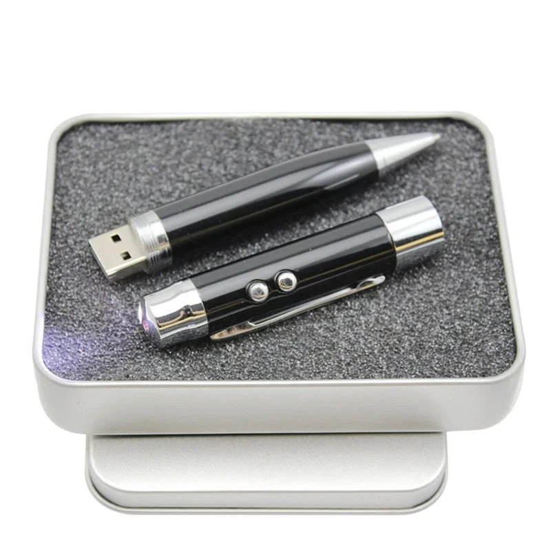 Metal-Ball-Laser-Pen-USB-Flash-Drive-128GB-with-Iron-Box-Memory-Stick ...