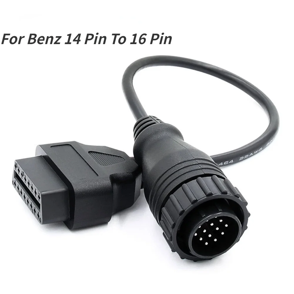 Suitable-for-Mercedes-Benz-14-Pin-To-16-Pin-Automatic-Diagnostic-Tool ...