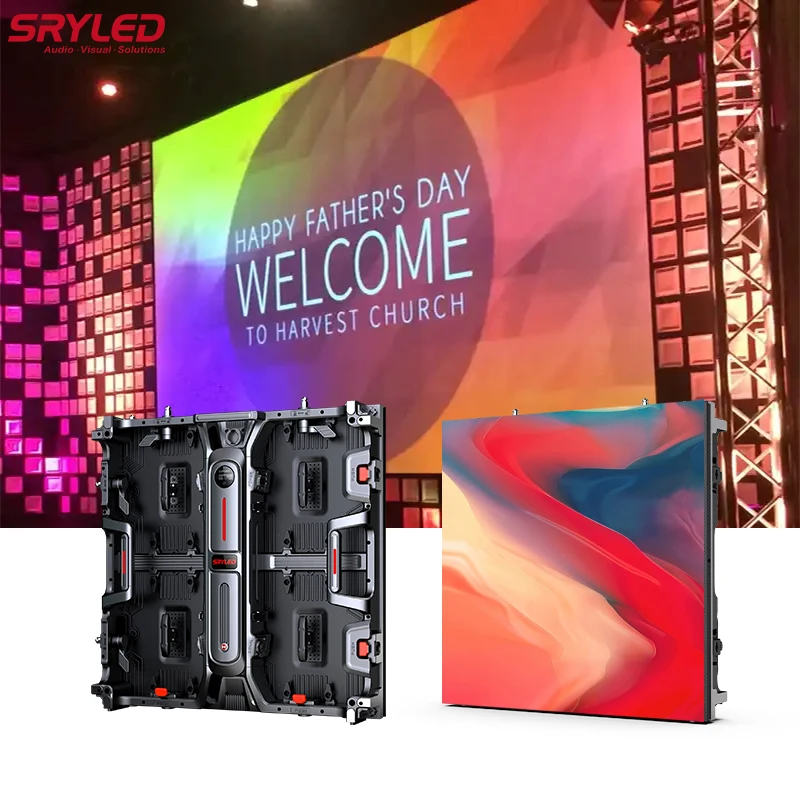 SRYLED-500x500mm-500x1000mm-Outdoor-LED-Wall-Display-Stage-Background ...