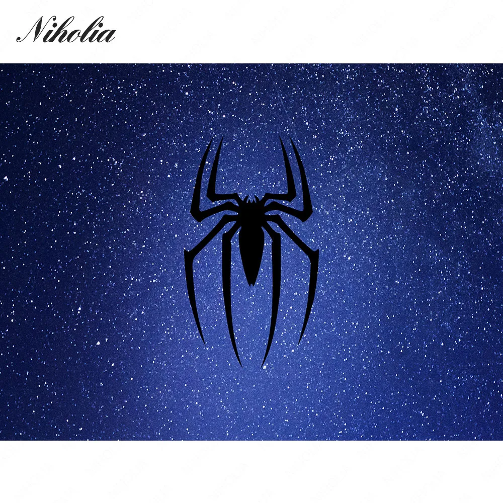 Blue Spiderman Logo