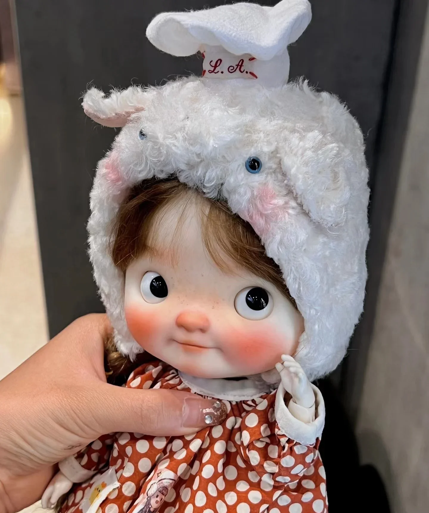 In-Stock-1-6-Cuteme-GuanGuan-recast-BJD-Big-Head-Doll-Only-Head-No-make ...