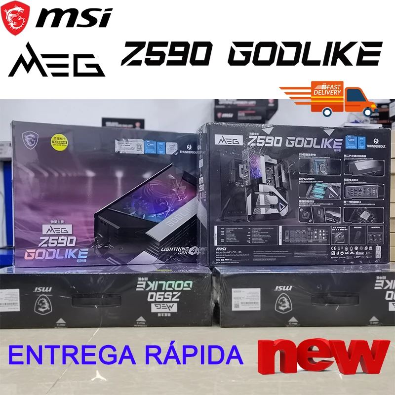 Lga 1200 Msi Meg Z590 Godlike Motherboard 128g Ddr4 5600(oc)mhz Support ...