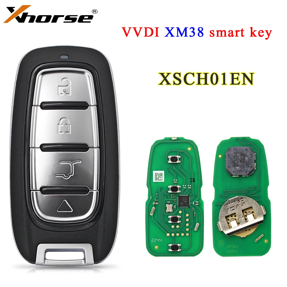 Xhorse-Proximidade-Car-Remote-Universal-Smart-Key-VVDI-XM38-XSCH01EN-KE ...