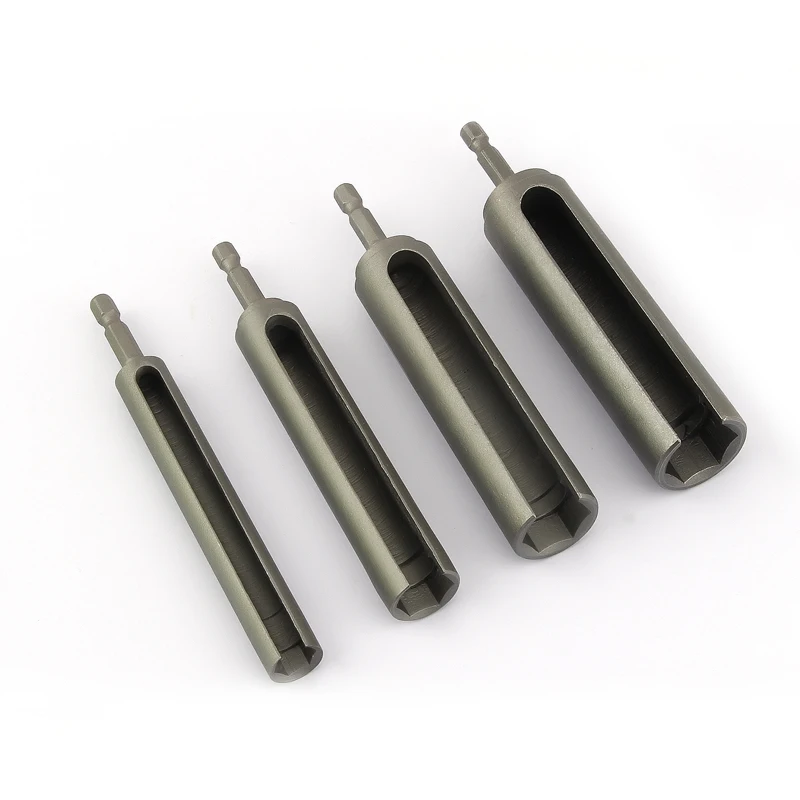 4Pcs-Open-End-Deep-Nut-Sockets-Set-Bolt-Bit-Socket-Adapter-6-35mm-Shank ...