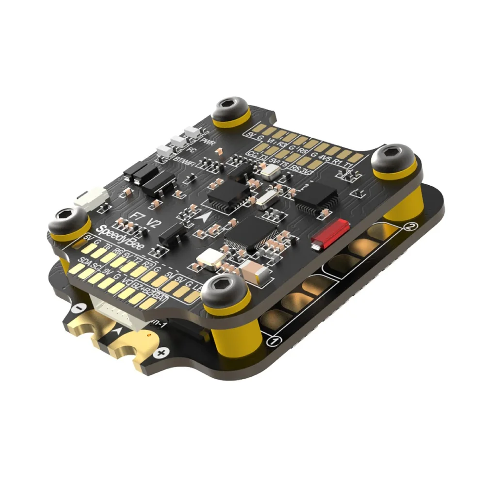 SpeedyBee Stack F7 V2 Wifi y Bluetooth controlador de vuelo Blackbox ...